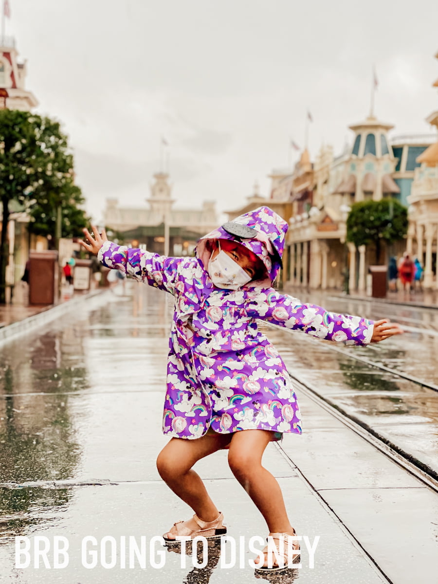 Disney in the Rain | What to Bring, Ride & More! | brb going to disney
