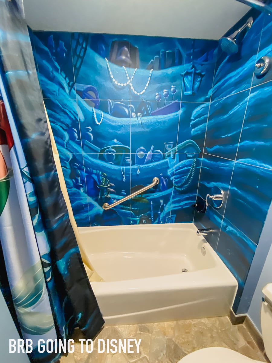 Little Mermaid Room (Remodeled!) | Art of Animation Resort | brb going ...