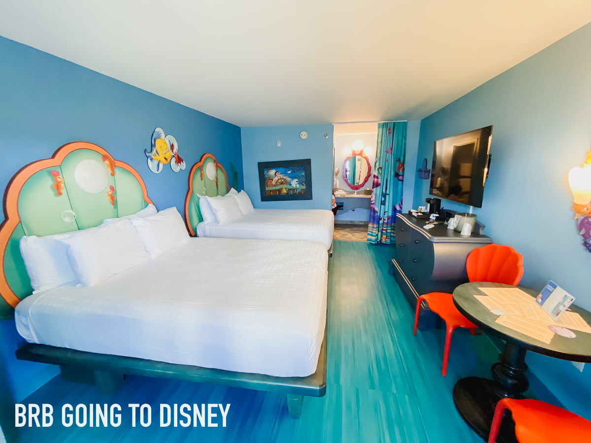 Habitación de la Sirenita (¡Remodelada!) | Art of Animation Resort ...